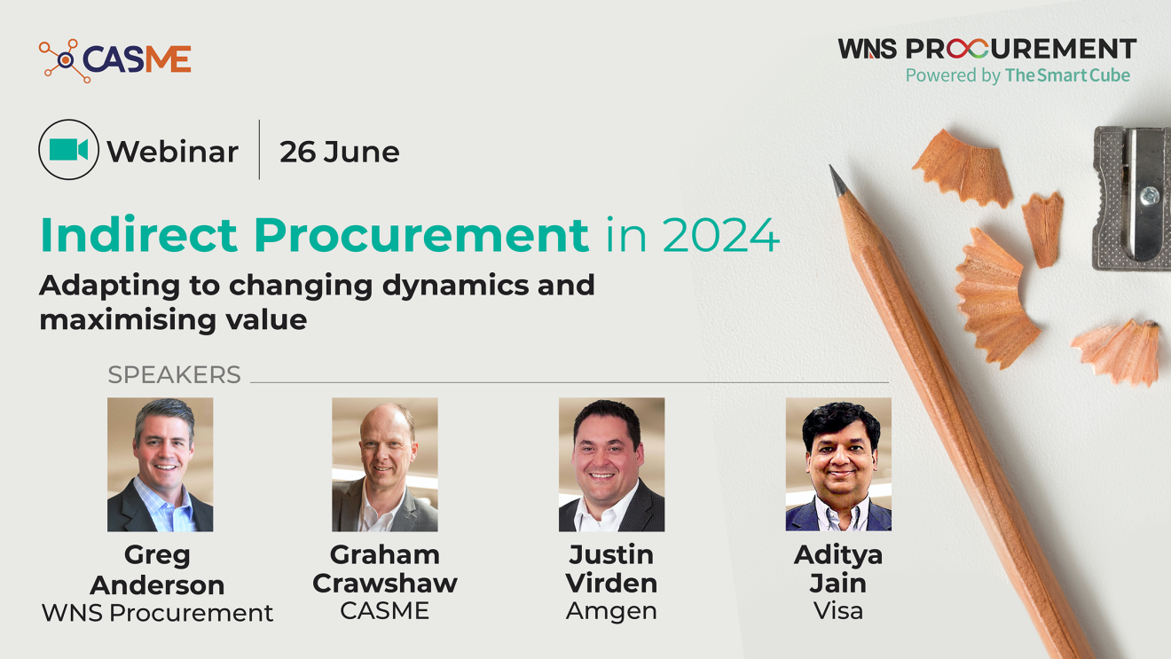 Picture of Indirect Procurement in 2024 - Adapting to changing dynamics and maximising value | CASME